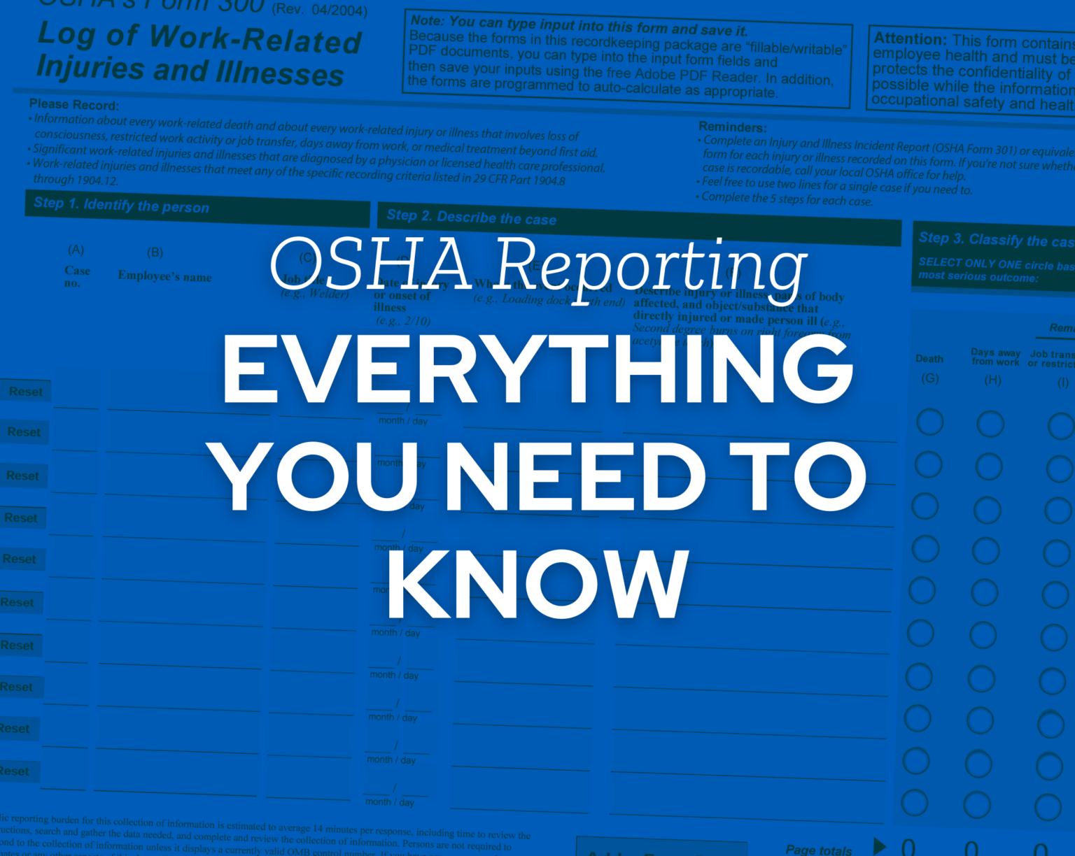 OSHA Reporting Resource Hub - KPA