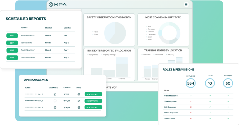 Admin Control Panel - EHS Management System - KPA