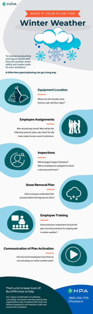 What's Your Winter Weather Safety Plan? - KPA