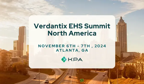 Verdantix EHS Summit North America - KPA