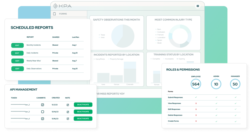 Admin Control Panel - EHS Management System - KPA