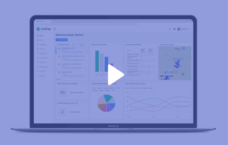 EHS Safety Management Software - KPA
